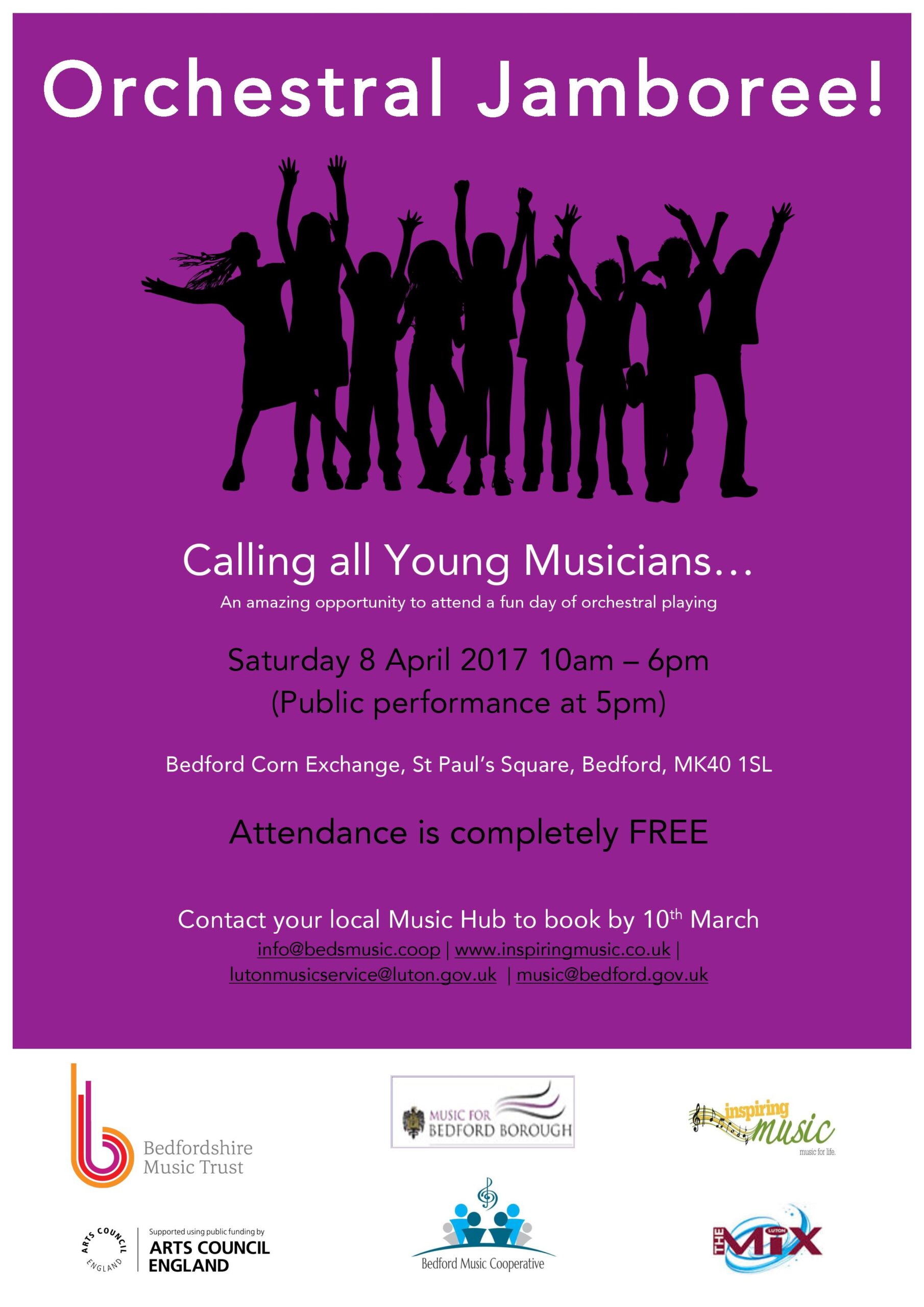 Orchestral Jamboree - The Bedfordshire Music Trust